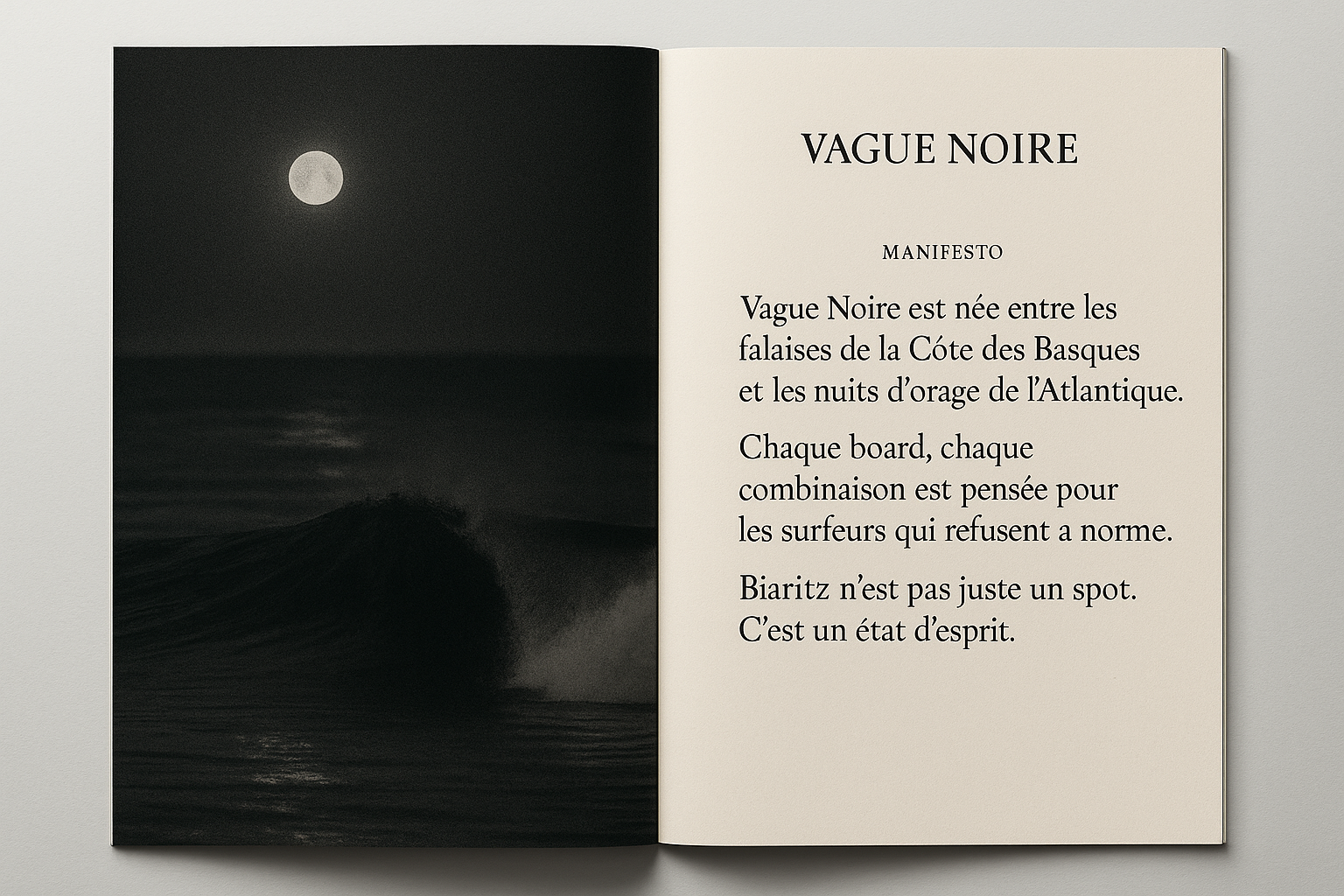 VAGUE NOIRE - L'expérience nocturne des sports extrêmes